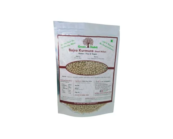 Greenhabit Bajra KURMURA MURMURA aka Bajri Puff for Healthy Breakfast ...