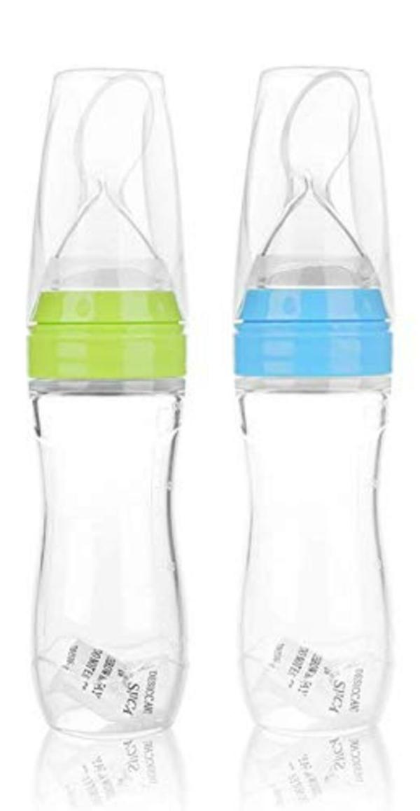 Ineffable Rice & Cereal Feeding Bottle for Baby with Buit-in Squeezy ...