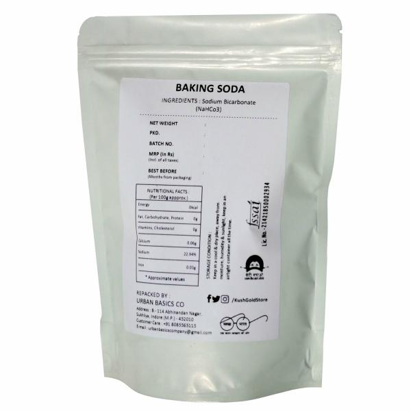 Kush Gold Baking Soda Powder / Meetha Soda / Sodium Bicarbonate (500g ...