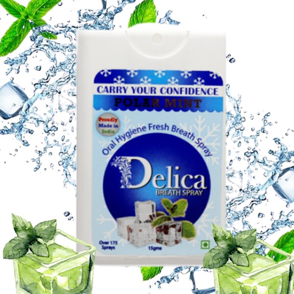 Delica Instant Mouth And Breath Freshner Spray For Bad Breath |Instant ...