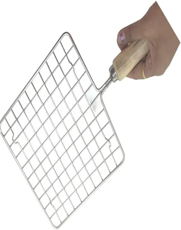 Wofier Steel Barbeque Jali Roti Roast Grill Papad Roaster Chapati Toast ...