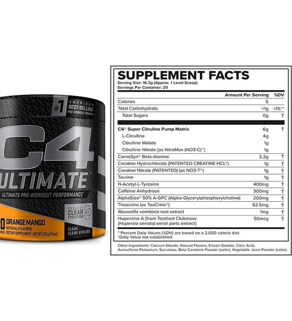 BIGNLEAN.COM C4 Ultimate Pre-Workout 20Servings Sour Batch Bros - JioMart