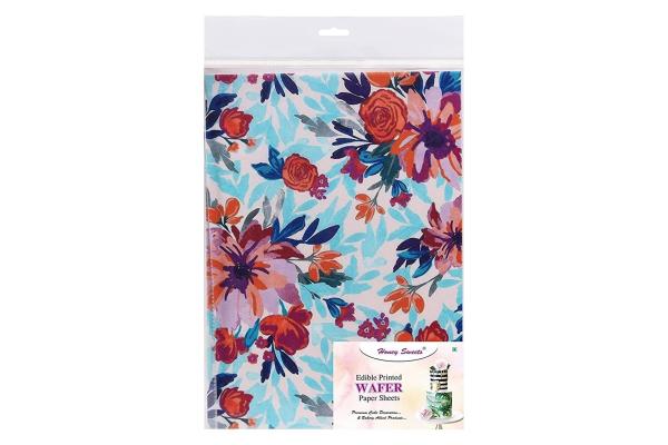 Honey Sweets Edible Cake Topper Wafer Paper Sheets Eatable Printed ...