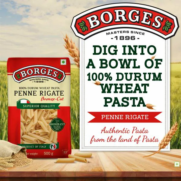 Borges Penne Rigate Pasta 500g (Pack of 3) - JioMart