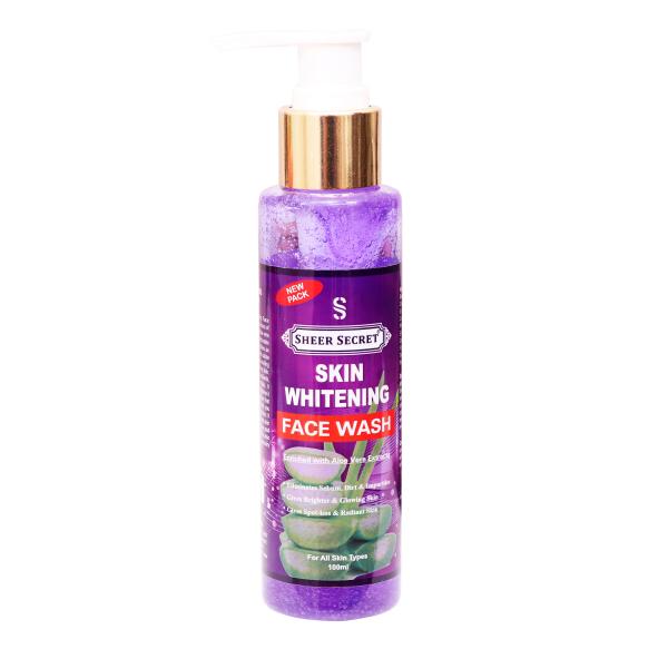 SHEER SECRET Skin Whitening Face Wash 100ml Pack of 1 - JioMart