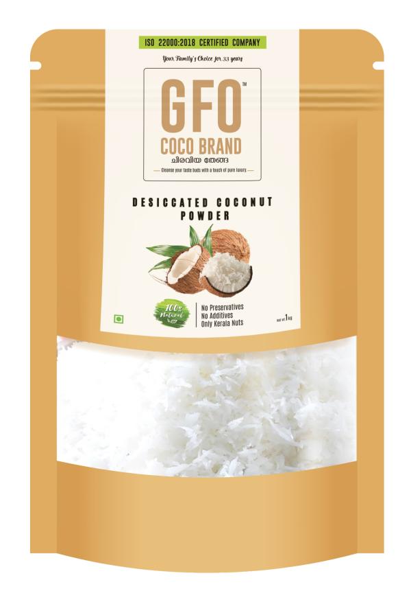 GFO Coco Brand Desiccated Coconut Powder 1 Kg Packet - JioMart