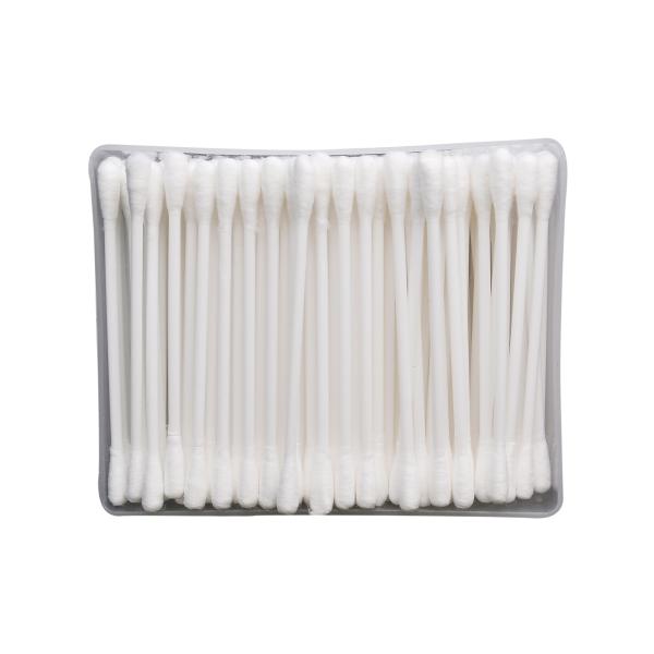 COT-MATE Cotton Buds 200 sticks 400 tips in rectangular flip top box ...