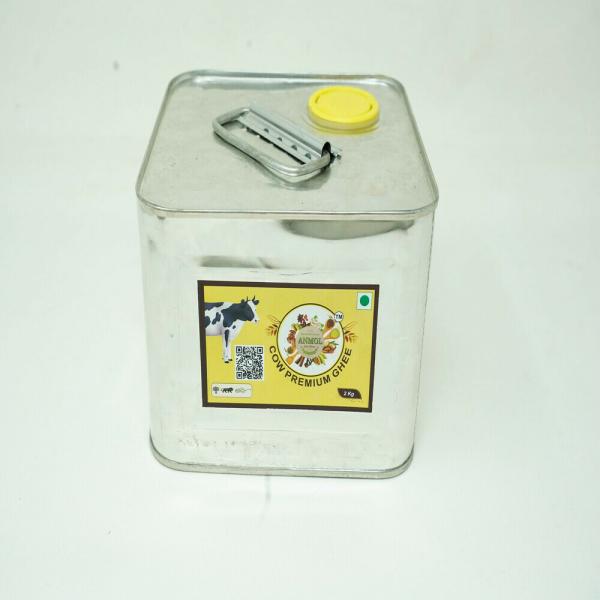 ANMOL DESI COW GHEE 100% Natural Cow Ghee 2 KG| Quality Desi Ghee 2 KG ...