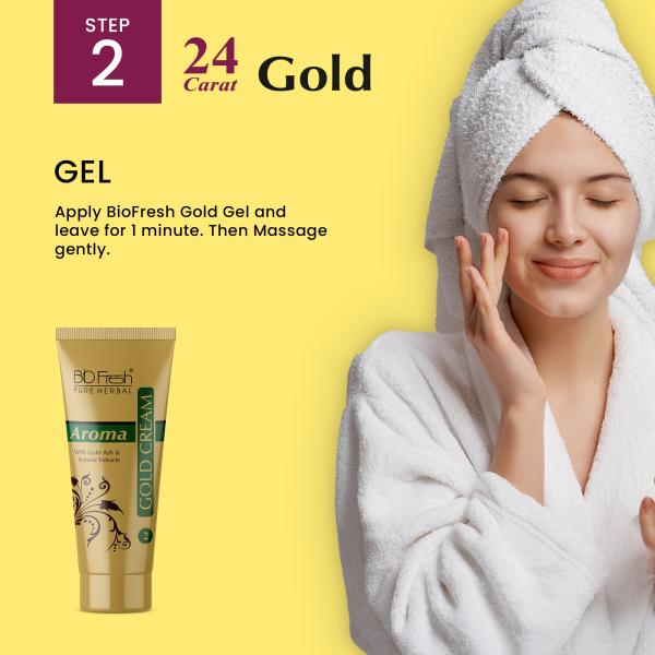BioFresh 24K Gold Facial Kit for Men and Women Anti-Pollution Skin ...