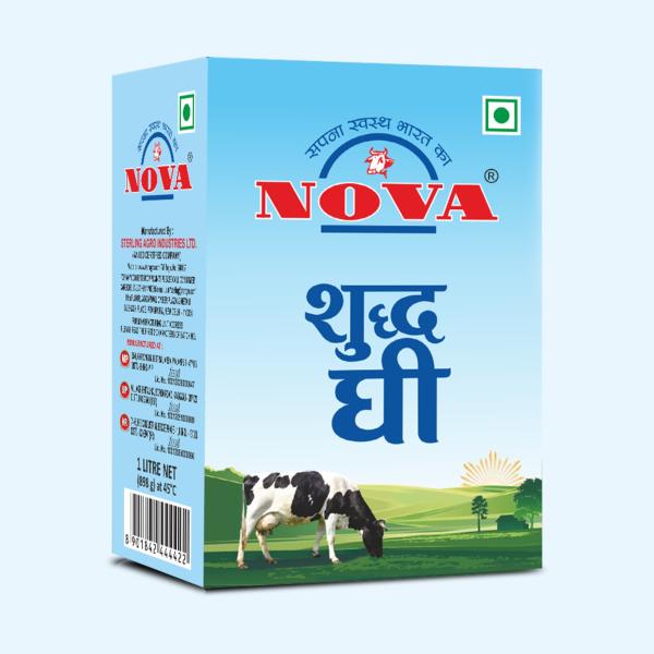 NOVA GHEE 2 LTR (2 PACKS OF 1 LTR EACH) - JioMart