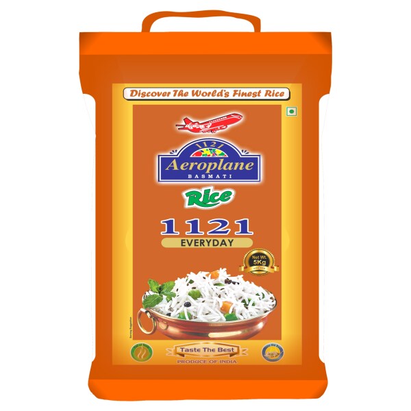 Aeroplane 1121 Everyday Basmati Rice,10 Kg - JioMart