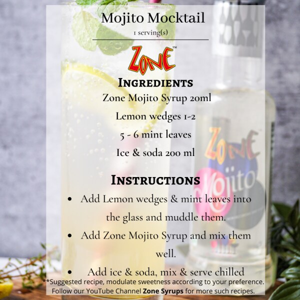 Zone Mojito Syrup - JioMart