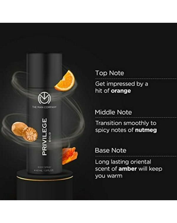 The Man Company Privilege Deodorants Combo Pack for Men - Active ...