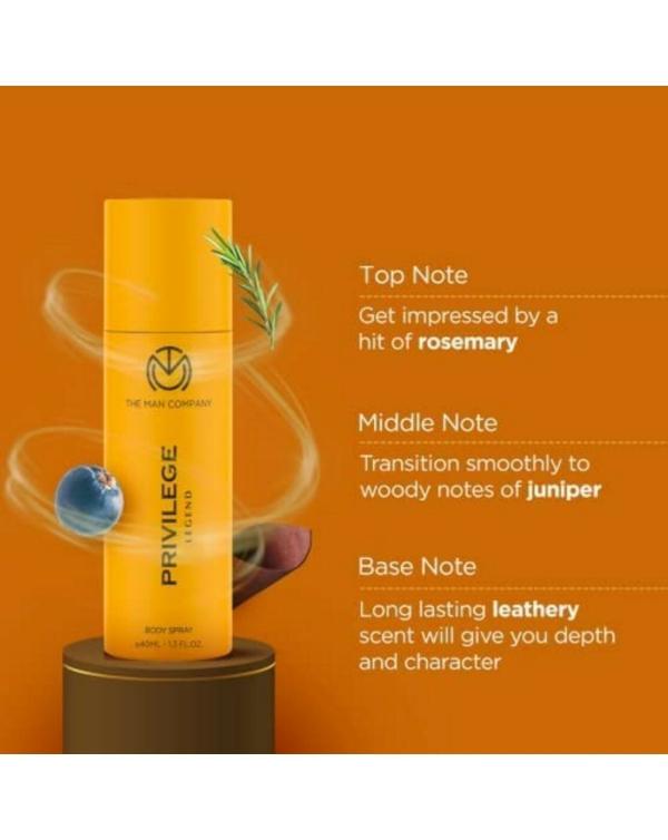 The Man Company Privilege Deodorants Combo Pack for Men - Active ...