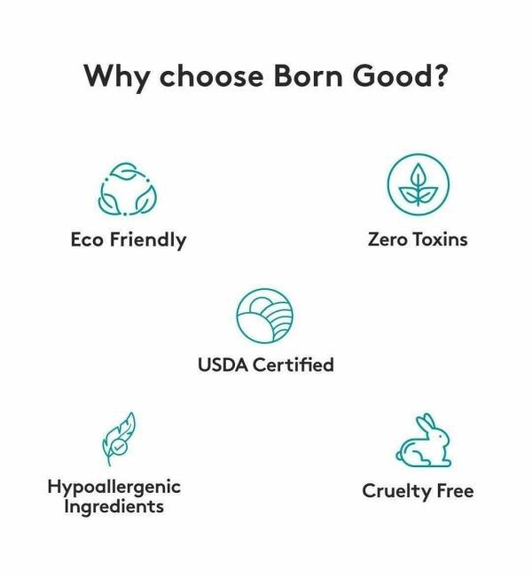 Born Good Plant Based Anti Microbial Liquid Laundry Detergent - Front ...