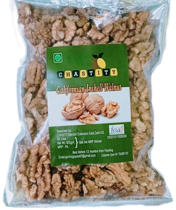 Chastity Premium Quality California Inshell (Akhrot) Walnuts 500g - JioMart