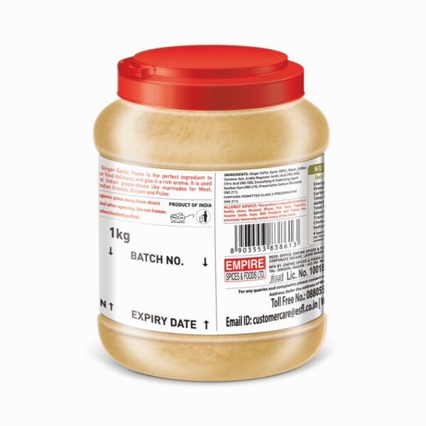 Ram Bandhu-Ginger and Garlic Paste, 1 Kg Pack - JioMart