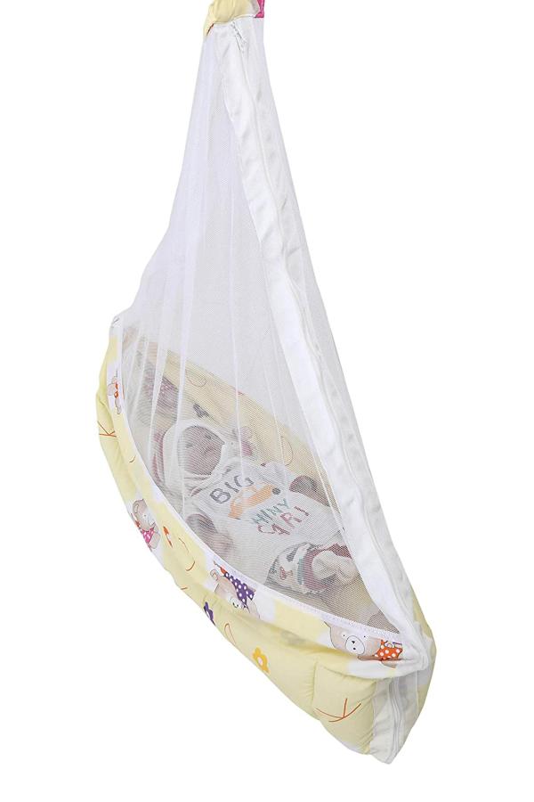 Vparents Yellow Baby Swing Cradle With Spring (Pack of 2) - JioMart