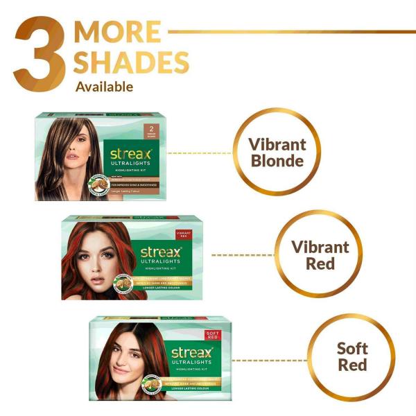 Streax Soft Blonde Highlights Kit, 60 G (Pack Of 3) - JioMart