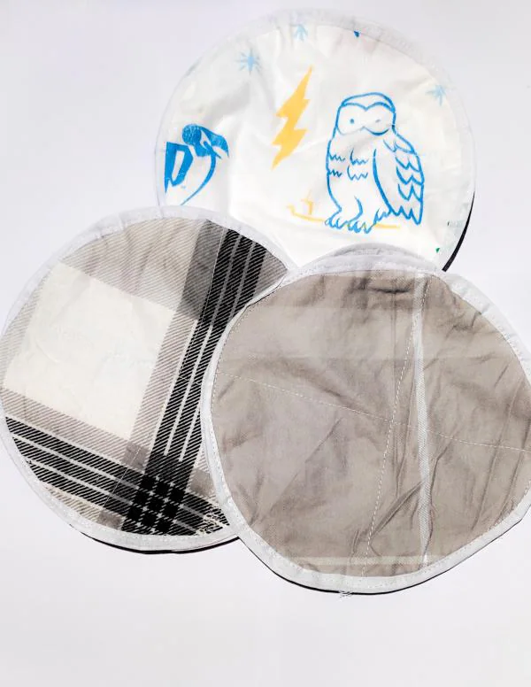 ANSHEZ Cotton Round Roti Chapati Cover | Roti Kapda for Kitchen - 2 ...