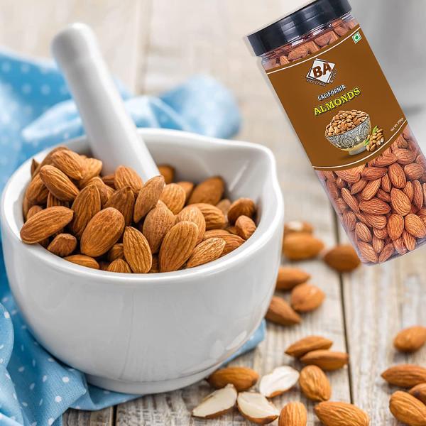 BA Dryfruits and Spices California Almond (250g) and Cashew Nut (250g) 500 g Dry Fruits Combo ...