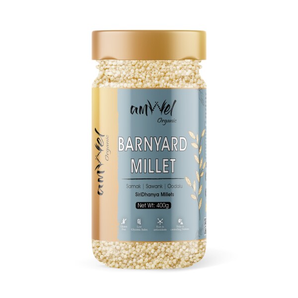 Amwel Organic Brarnyard Millet | Samak, Sawank, Oodalu | SiriDhanya ...