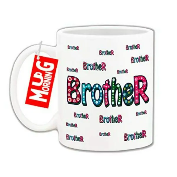 Mug Morning Brother Mug Coffee Mug for Brother Brother Birthday Gift ...