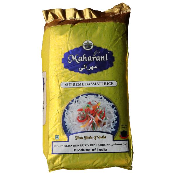 Maharani Supreme Basmati Rice 30 Kg. -EXTRA LONG GRAIN - BIRYANI ...