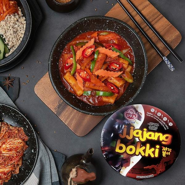 Ottogi Jjajang Bokki Ramen Bowl 360 g (120 g X 3 Bowls) Product of ...