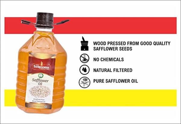 Veer Sampoorna Safflower Cooking Oil, 3 L - JioMart