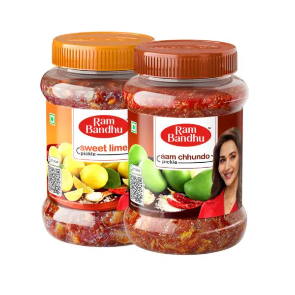 Ram Bandhu-Aam Chhundo Pickle, Sweet Lime Pickle | Achar | Lonche ...