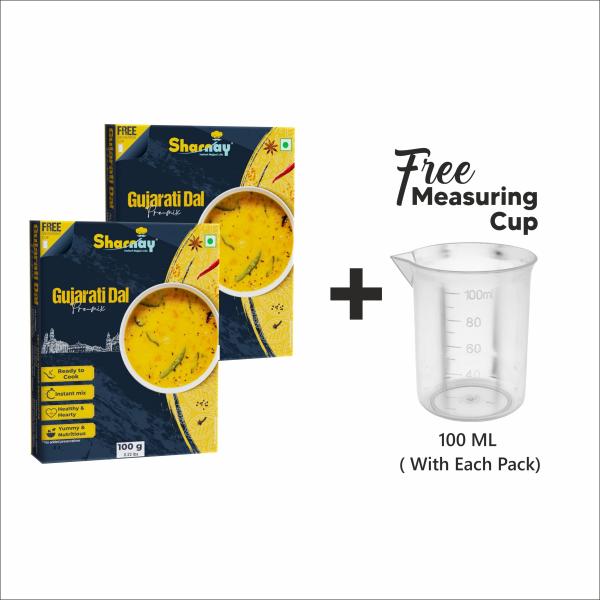 SHARNAY Ready To Cook Gujarati Dal,Instant Food Ready to Eat Meal, Pack ...