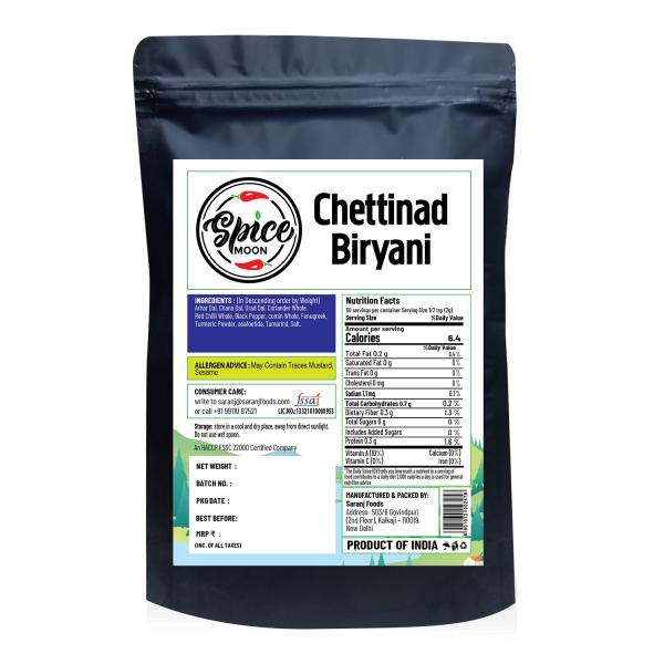 SPICE MOON Chettinad Biryani| Spice Powder and Masala - 200gm - JioMart