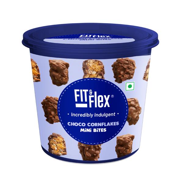 Fit & Flex Mini Bites Choco Cornflakes Mini Bites 250G - JioMart