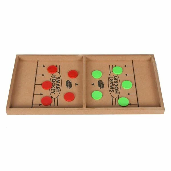 Goyal's Wood Fast Sling Puck Game Board String Hockey Toy - JioMart