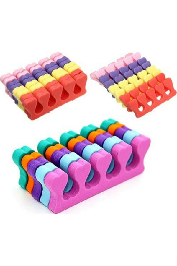 Sminakh Soft Sponge Foam Nail Finger Toe Separators Pedicure Manicure ...