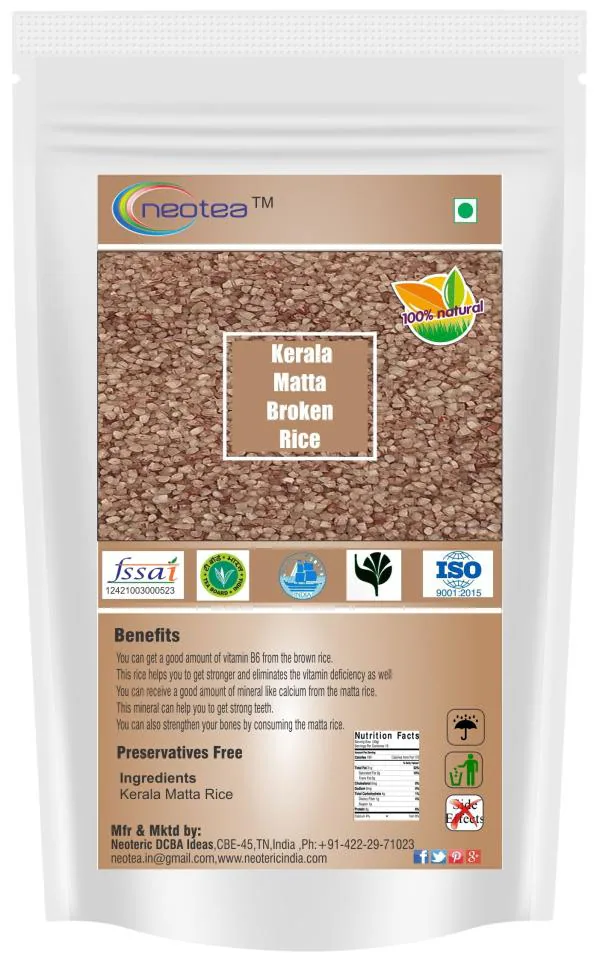 Neotea Kerala Matta Broken Rice, 500G - JioMart