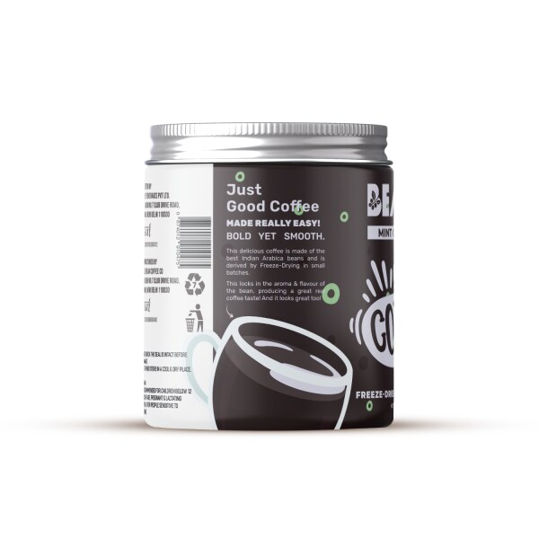 Beanly Instant Coffee Pack of 2 Freeze Dried & Microground Coffee ...