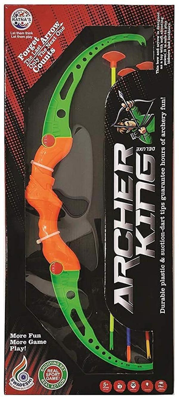 Mixcart Multicolor Plastic Archer Bow And Arrow Set - JioMart
