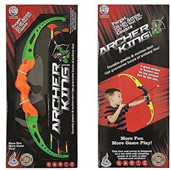 Mixcart Multicolor Plastic Archer Bow And Arrow Set - JioMart