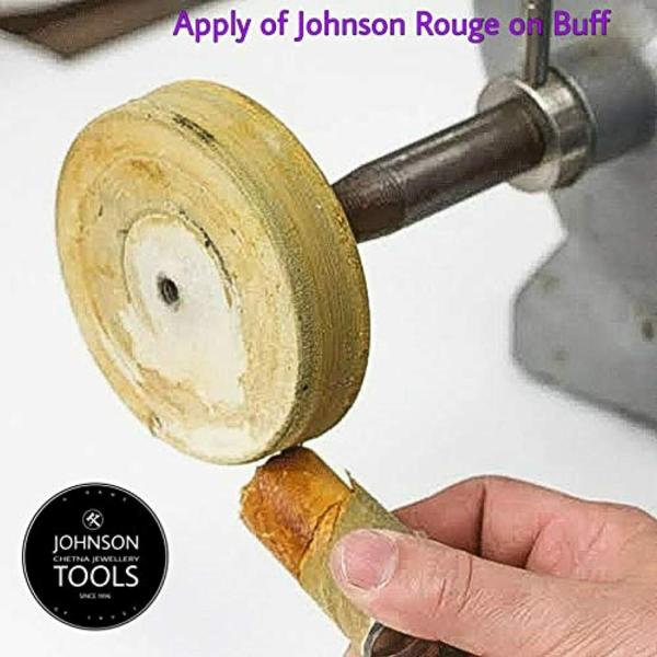 JOHNSON TOOLS Cheetah Metal Polishing Compound Rouge Bar (Pack of 5 ...