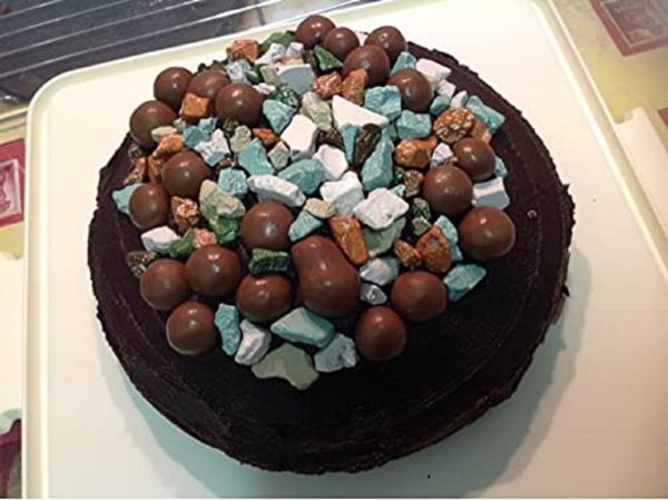 Veganic Stone Chocolate Candy (Real Chocolate) | Rock Shape Milk Choco ...