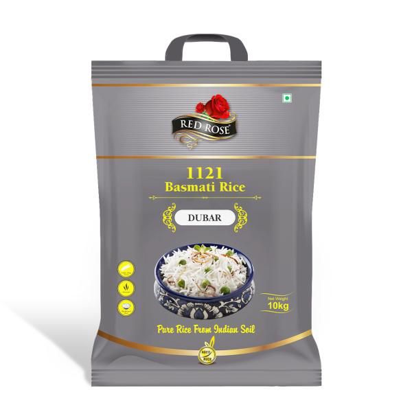 RED ROSE DUBAR BASMATI RICE, 10 KG - JioMart