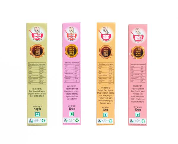 Millets Ragi Wheat Combo Pack | 4 trial packs of 50 gms each - JioMart