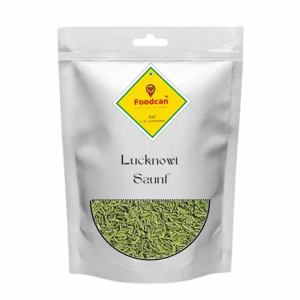 Foodcan Fennel Seeds Small | Thin Green Barik Saunf | Lucknowi Sounf ...