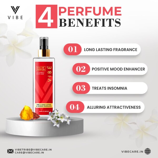 VIBE Long Lasting Premium Fragrance, Eau De Parfum 100ML - JioMart