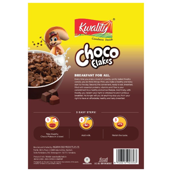 Kwality Choco Flakes 375g Box - JioMart