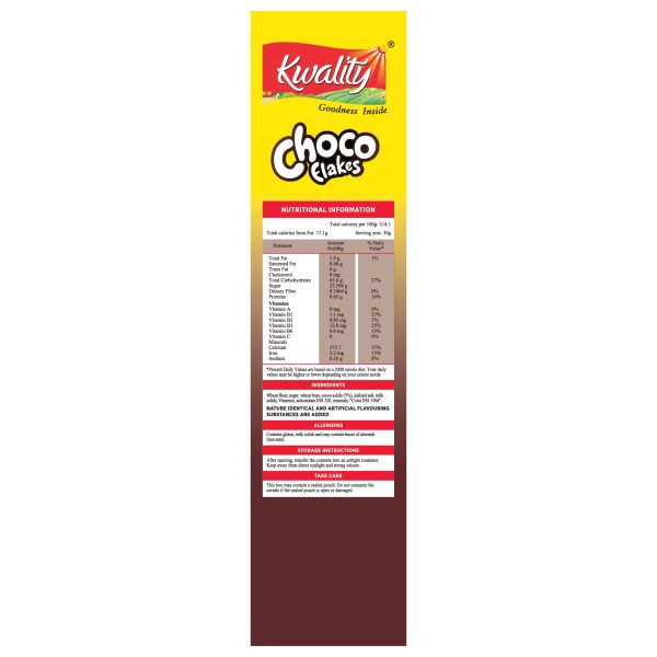 Kwality Choco Flakes 375g Box - JioMart