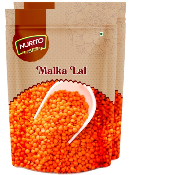 Nurito Masoor Lal/Malka Lal Dal 1000 g (2x500 g) - JioMart