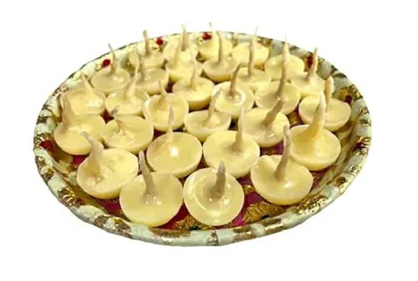 OGU Ghee Diya Batti,Jyot Batti for Pooja Aarti and Special Occasions ...